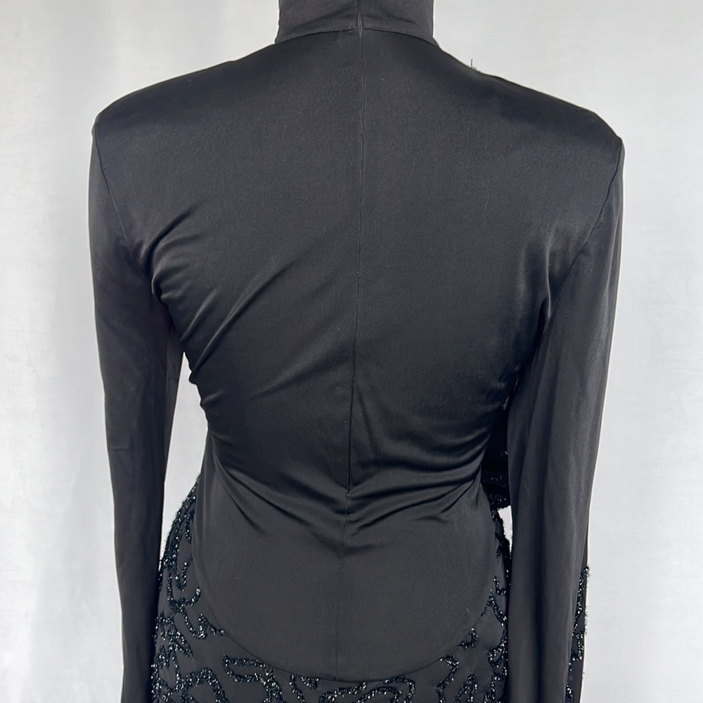 Patrick Kelly 1980s Vintage Black Sheath Dress - Gem